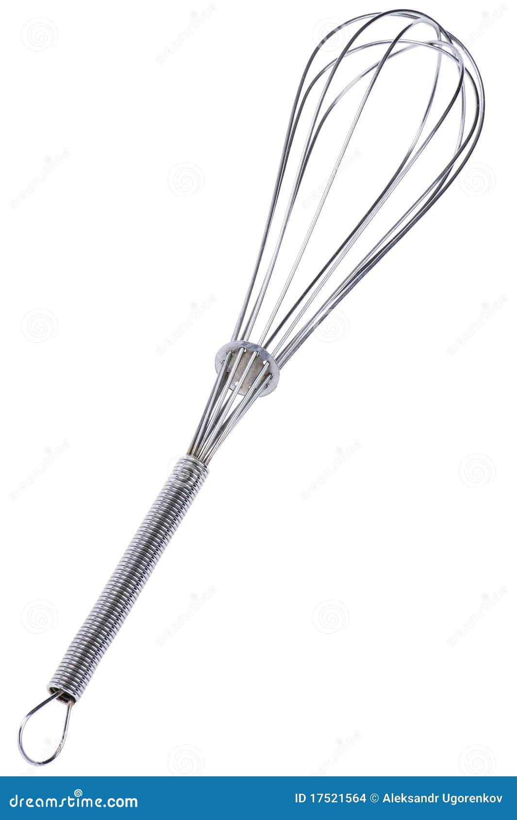 Whisk on white stock photo. Image of steel, equipment - 17521564