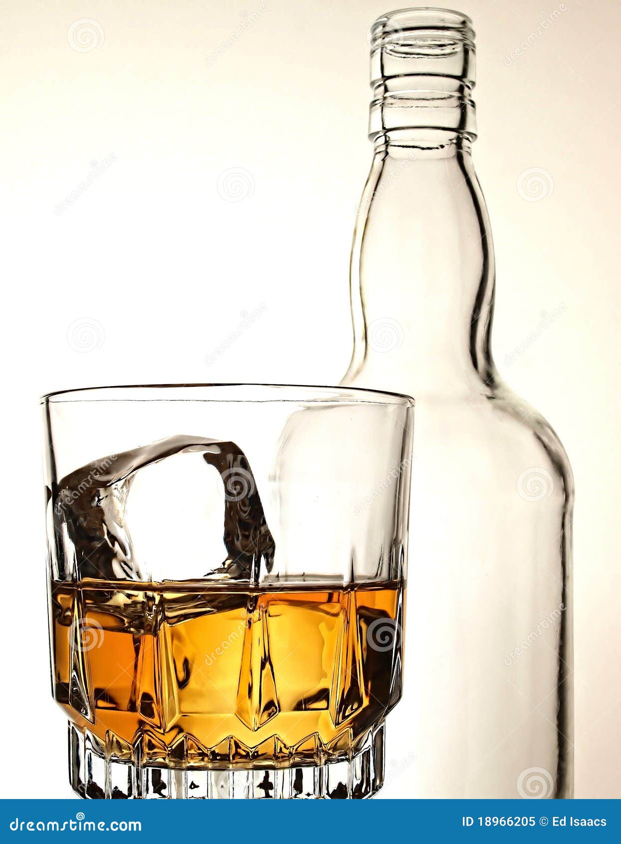 Whiskey Bottle & Glass Abstract Stock Image - Image of whiskey, curves ...