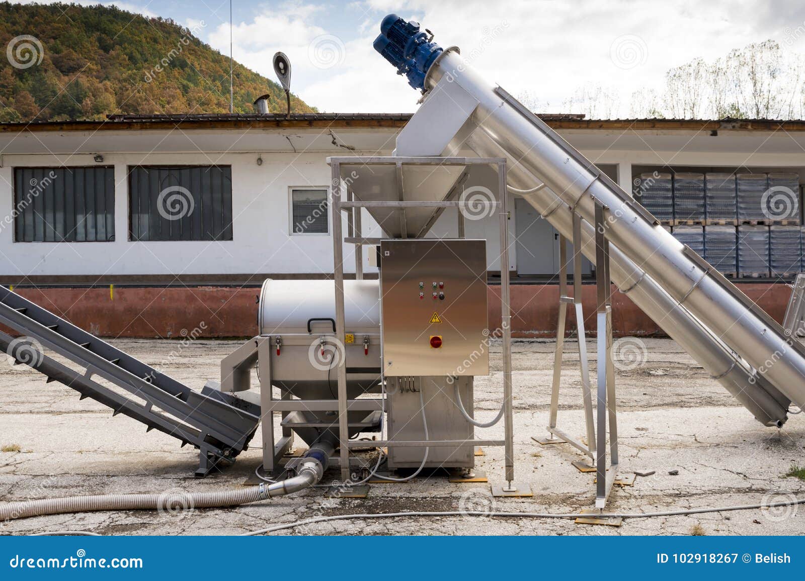 Whiskey and Brandy Distillery Stock Image - Image of process ...