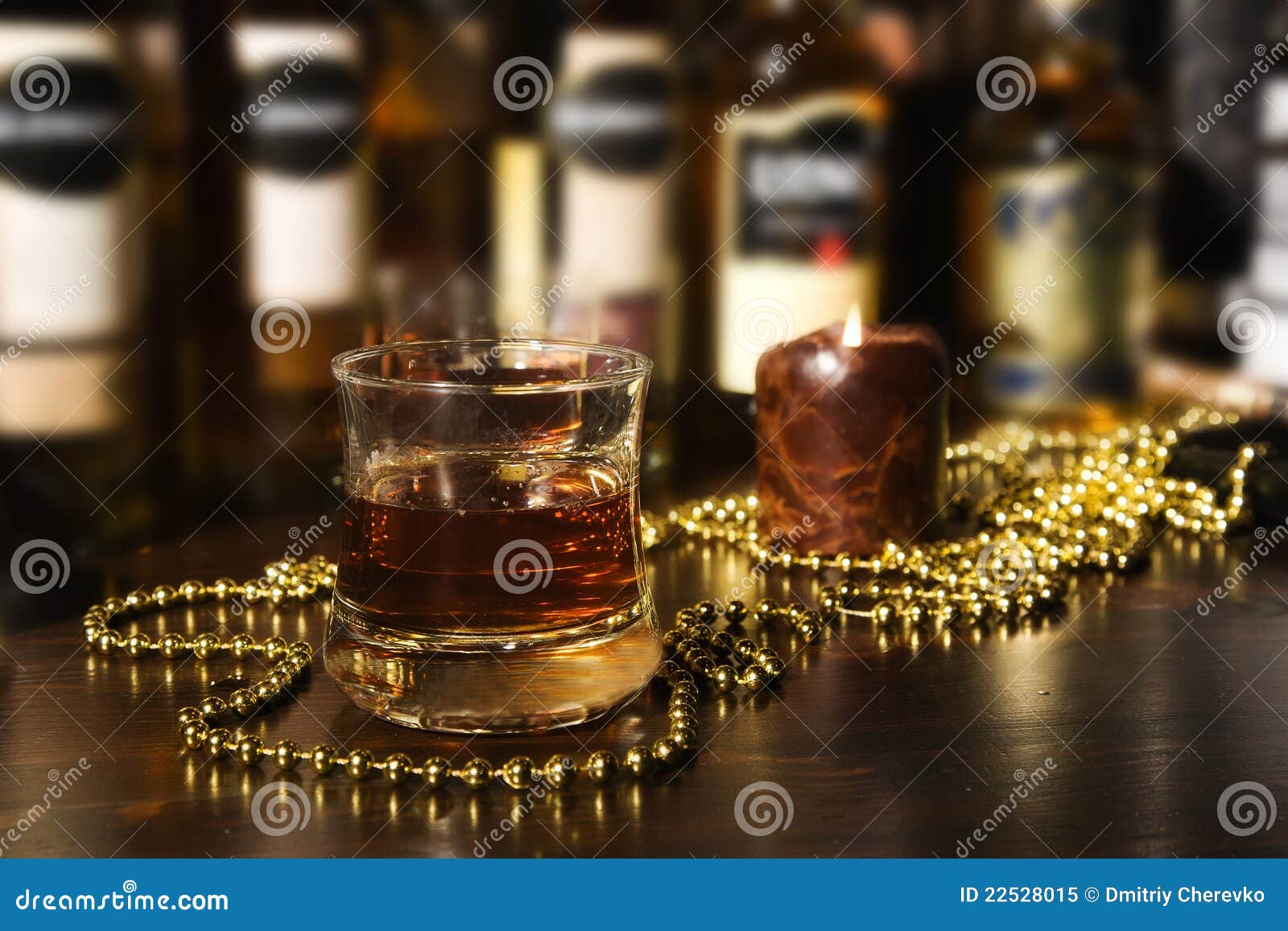 Whiskey on the rocks stock image. Image of orange, alcohol - 22528015