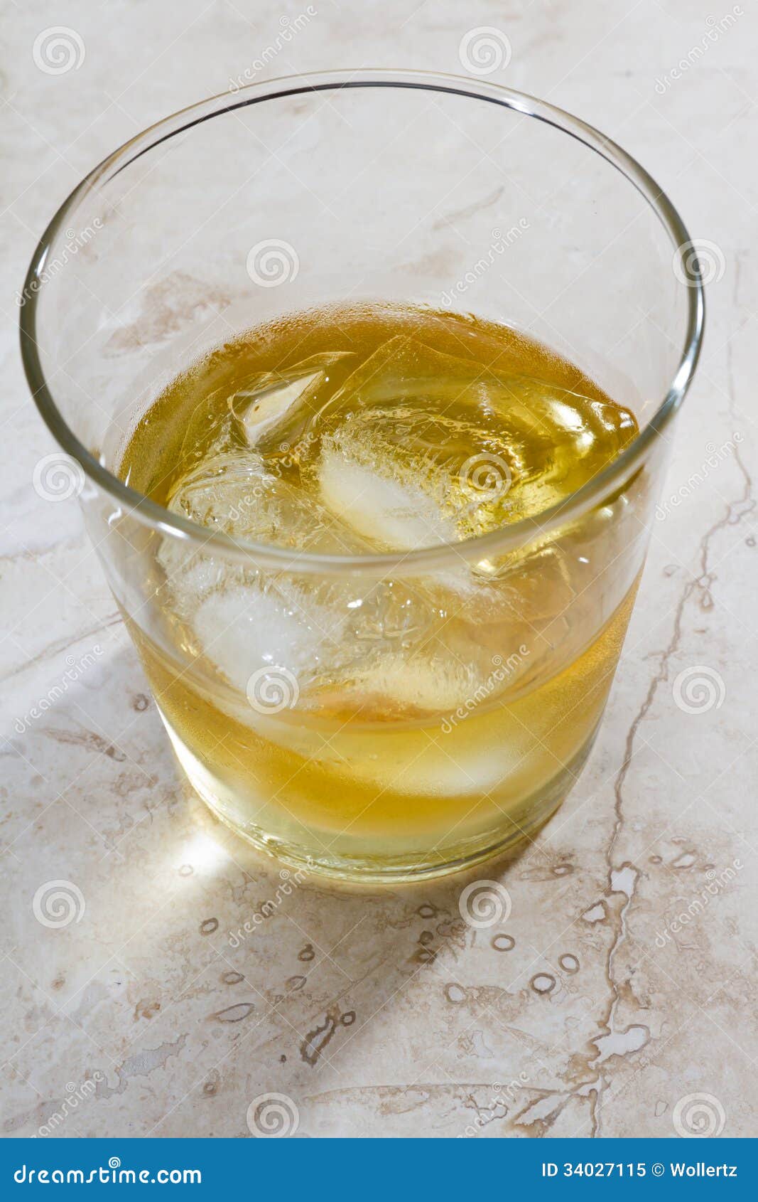 Whiskey on the rocks stock image. Image of booze, scotch - 34027115