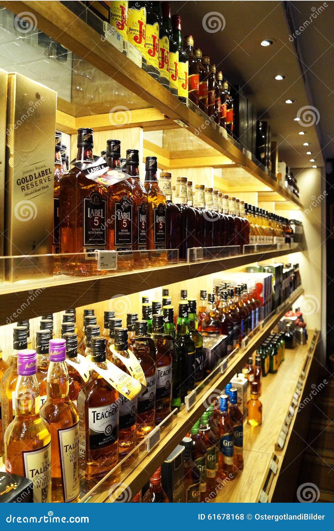 Whiskey editorial stock photo. Image of liquor, shop - 61678168