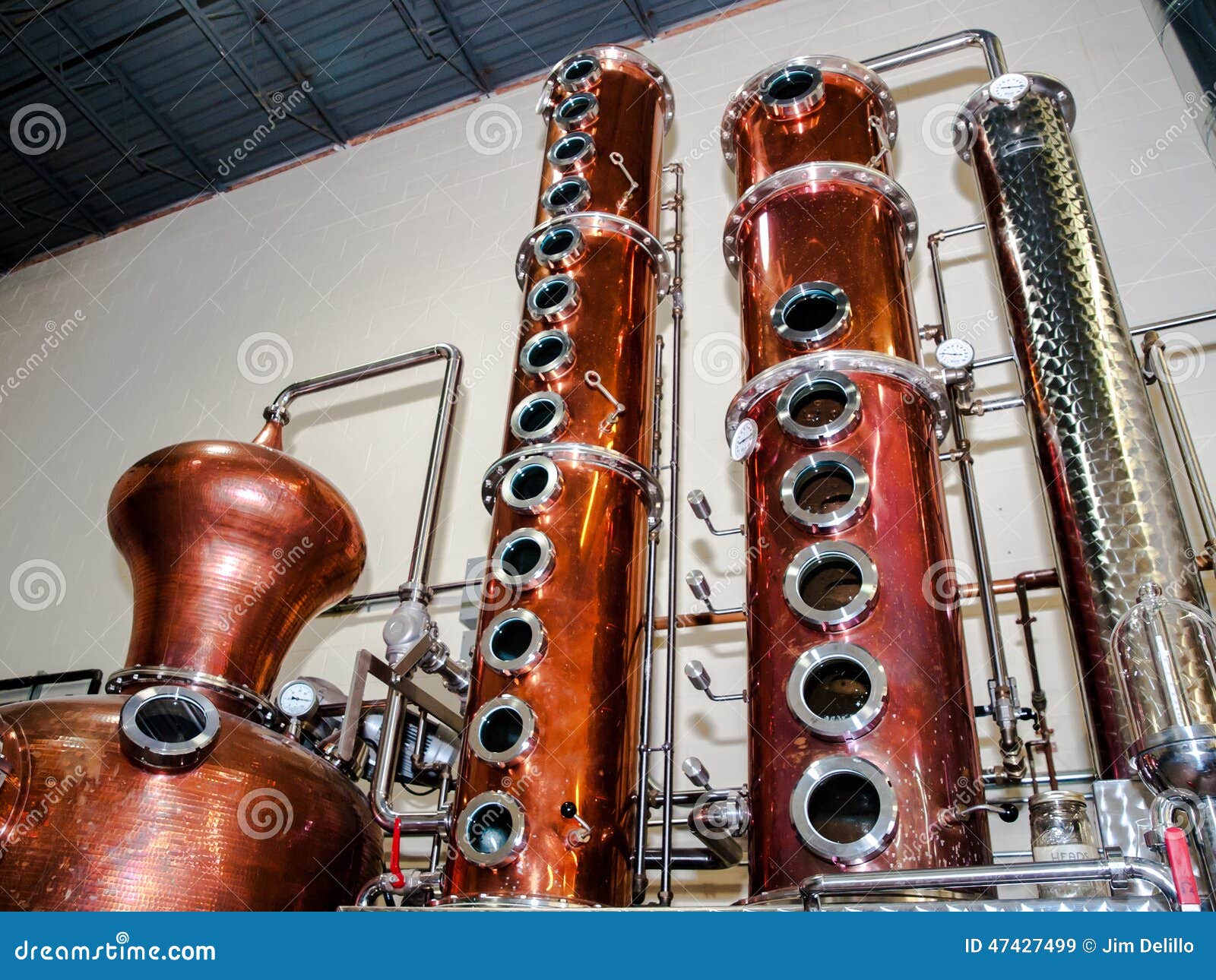 Whiskey still stock image. Image of whiskey, copper, distill - 47427499