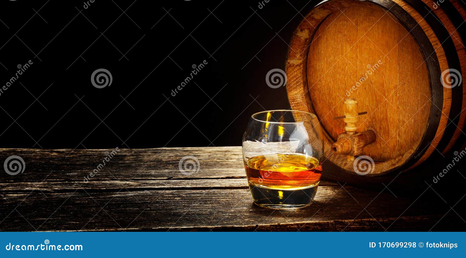 Whiskey Tasting, Whiskey Glass on a Whiskey Barrel Stock Photo - Image ...