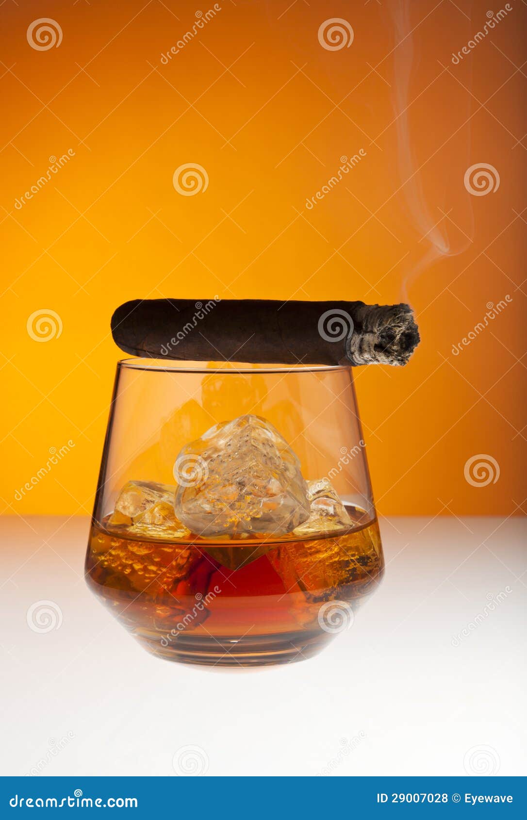 Whisky and cigar stock photo. Image of expensive, luxury - 29007028