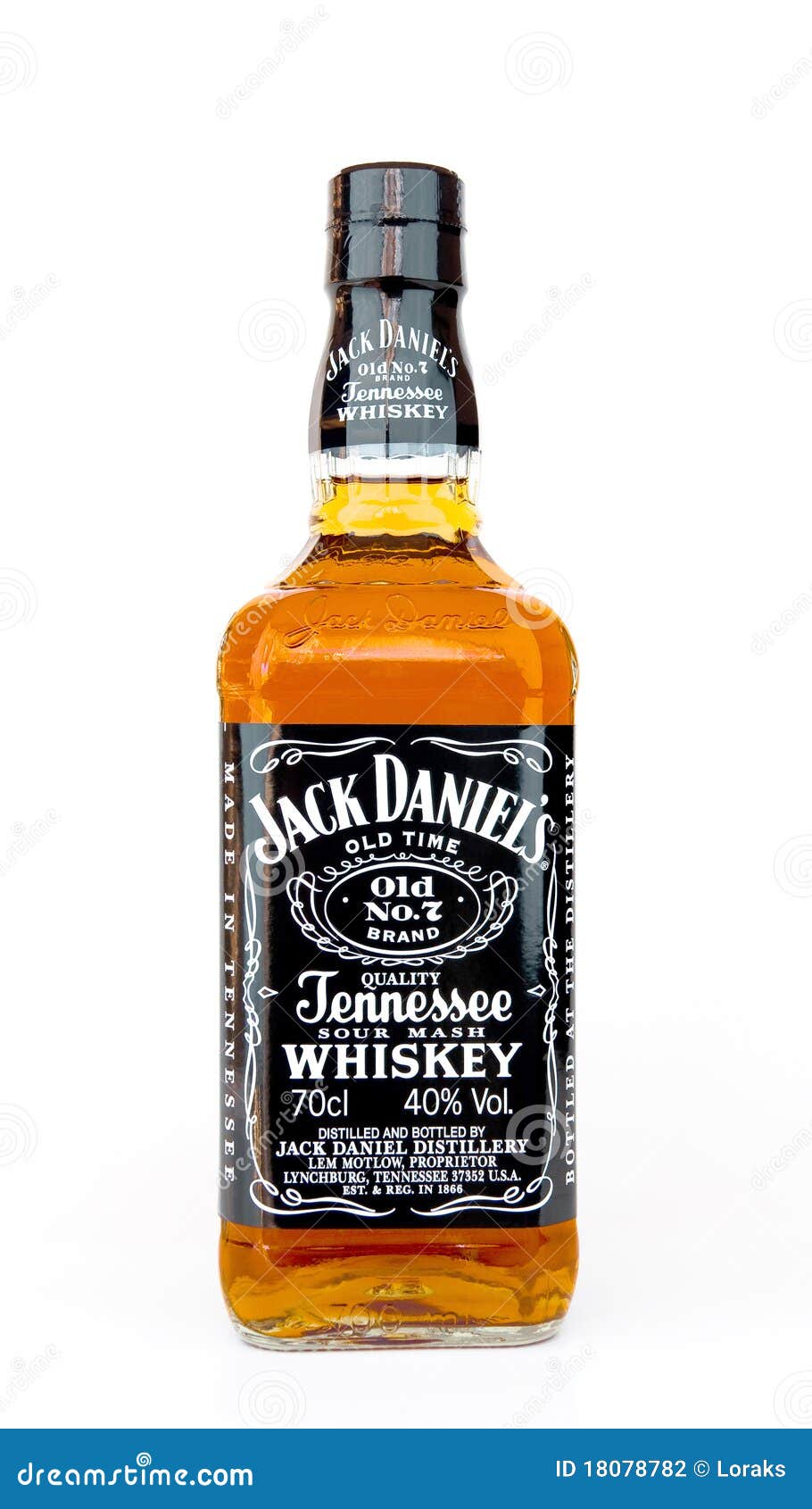 Whisky de Gato Daniel. fotografía editorial. Imagen de ayuda - 18078782