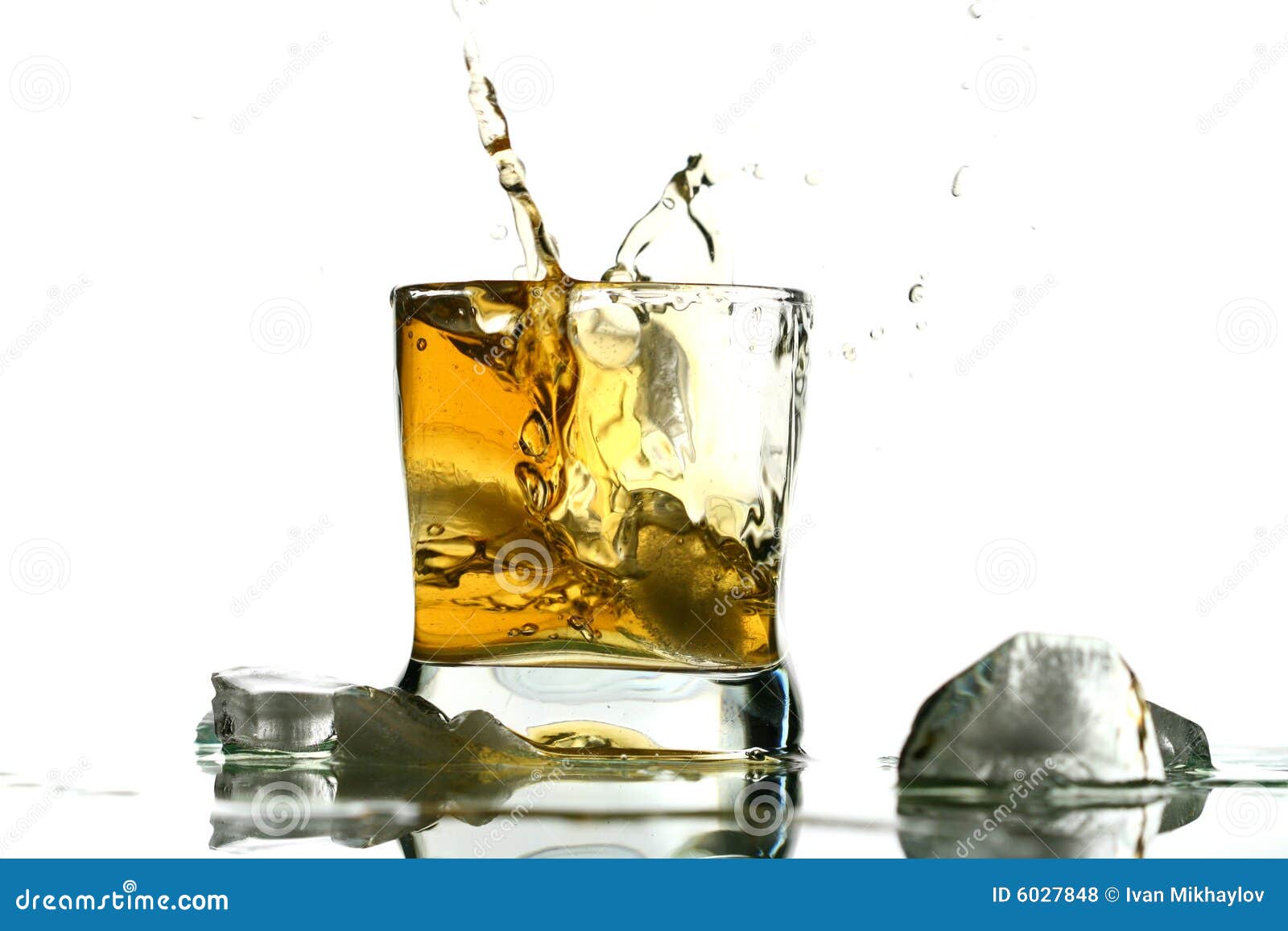 Whisky splash stock photo. Image of glass, isolated, beverage - 6027848