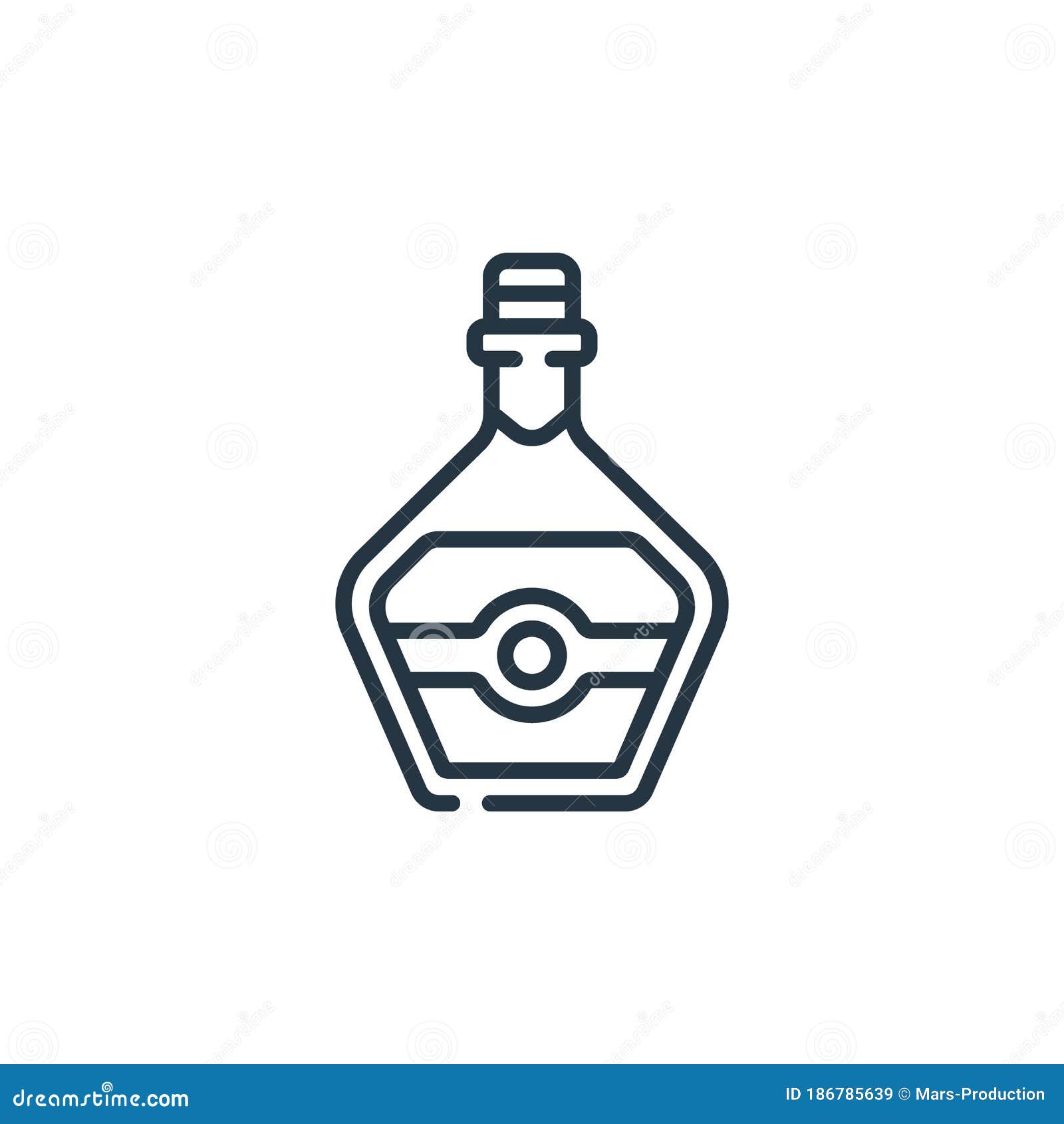 Whisky Vector Icon On White Background. Flat Vector Whisky Icon Symbol ...