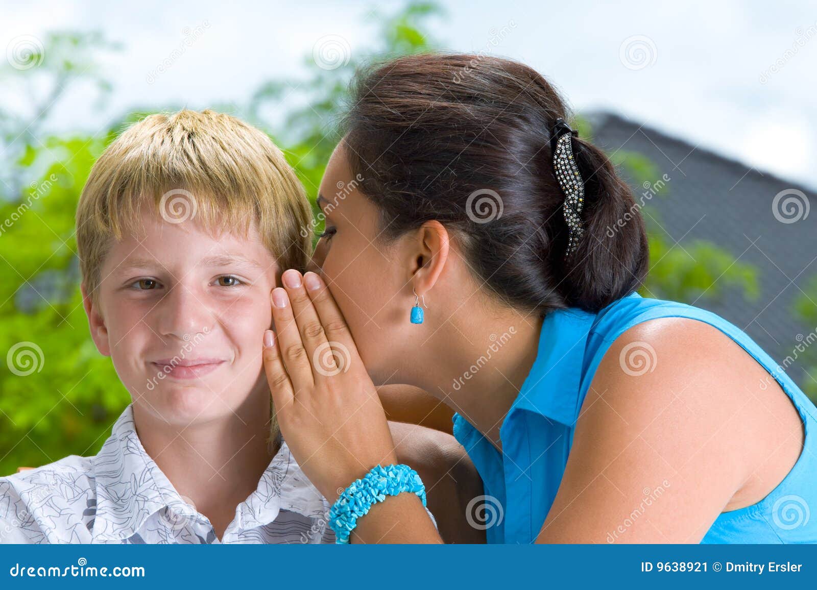 Whisper stock image. Image of murmur, person, female, young - 9638921