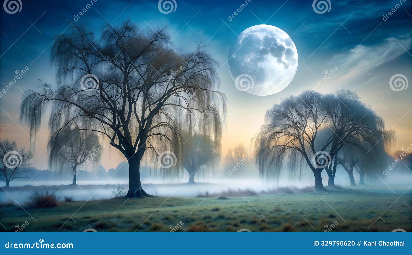 Whispering Willows And Wondrous Wings: A Tapestry Of Twilight Hues AI ...