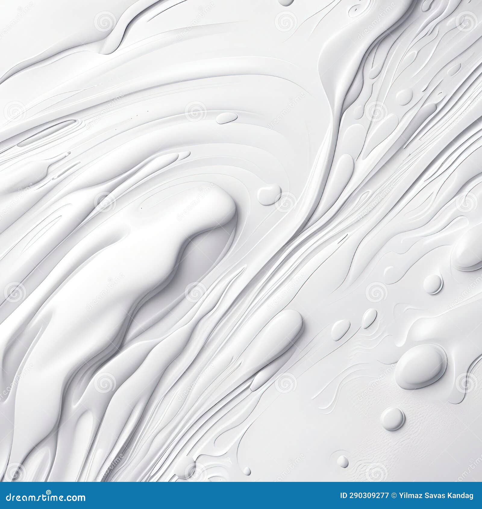 A Captivating White Wavy Pattern in Design.Computer Digital Drawing ...