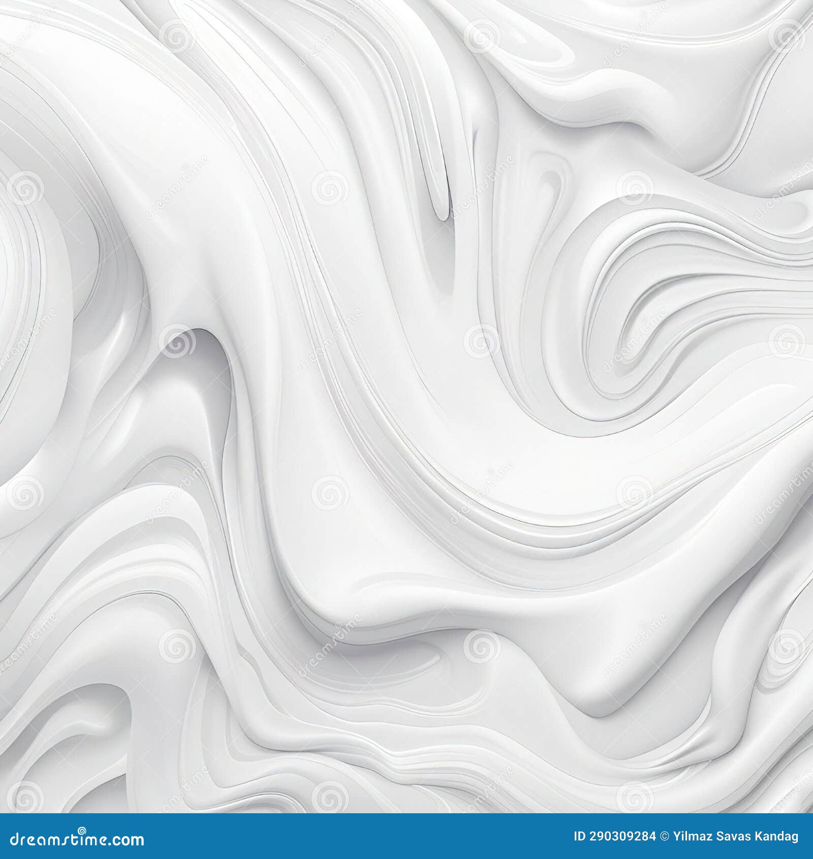 A Captivating White Wavy Pattern in Design.Computer Digital Drawing ...
