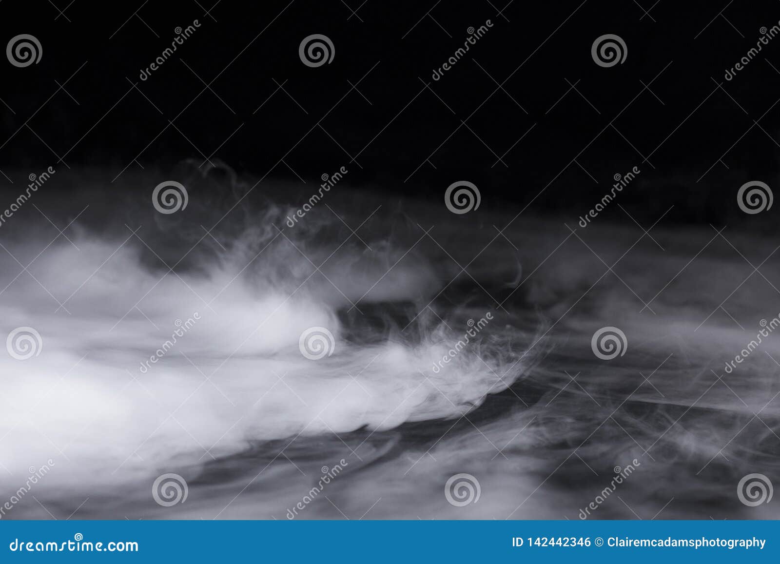 Whispy Fog Rolling Over Ground Stock Photo - Image of mist, curve ...