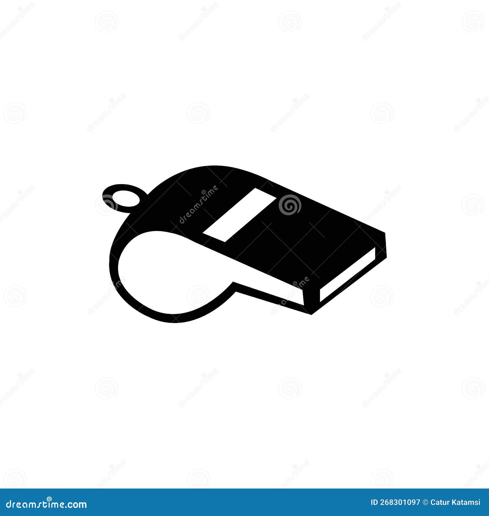 Whistle Icon Logo Vector Design Template Stock Illustration ...