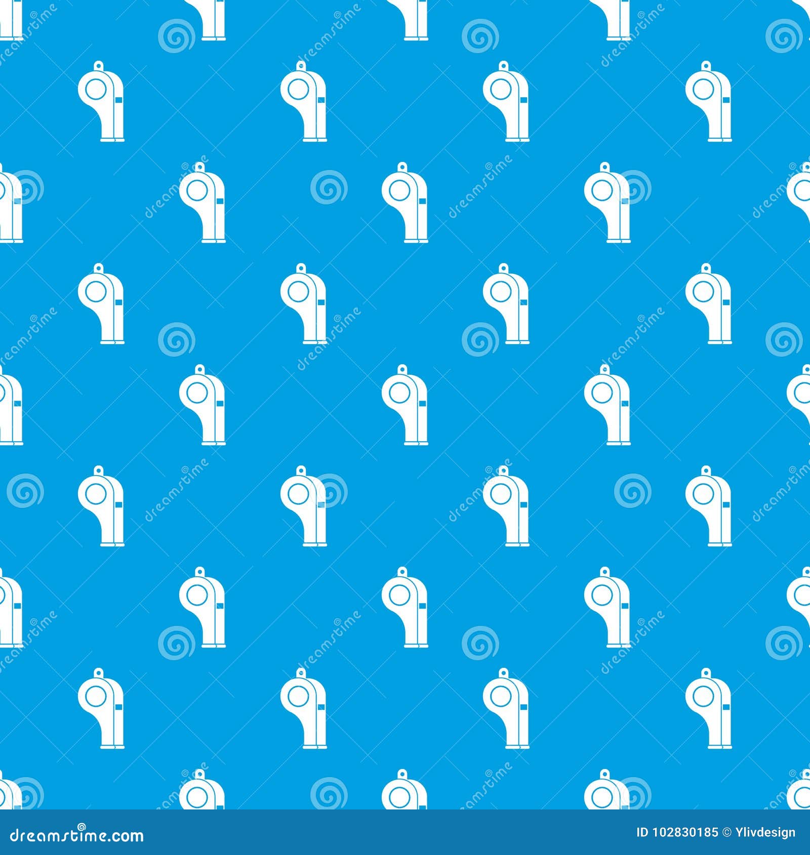 Whistle Pattern Seamless Blue Stock Vector - Illustration of repeating ...