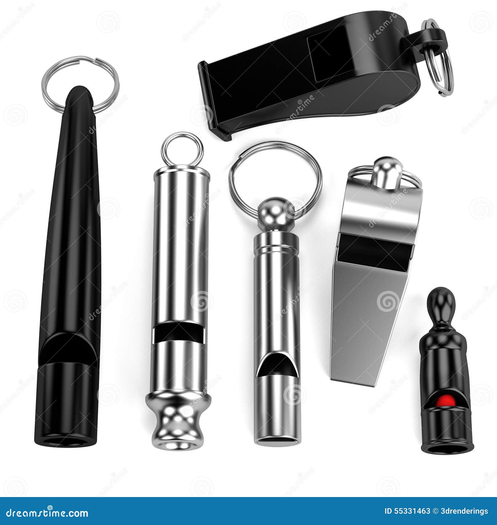 Whistles Set Royalty-Free Stock Photo | CartoonDealer.com #55331463