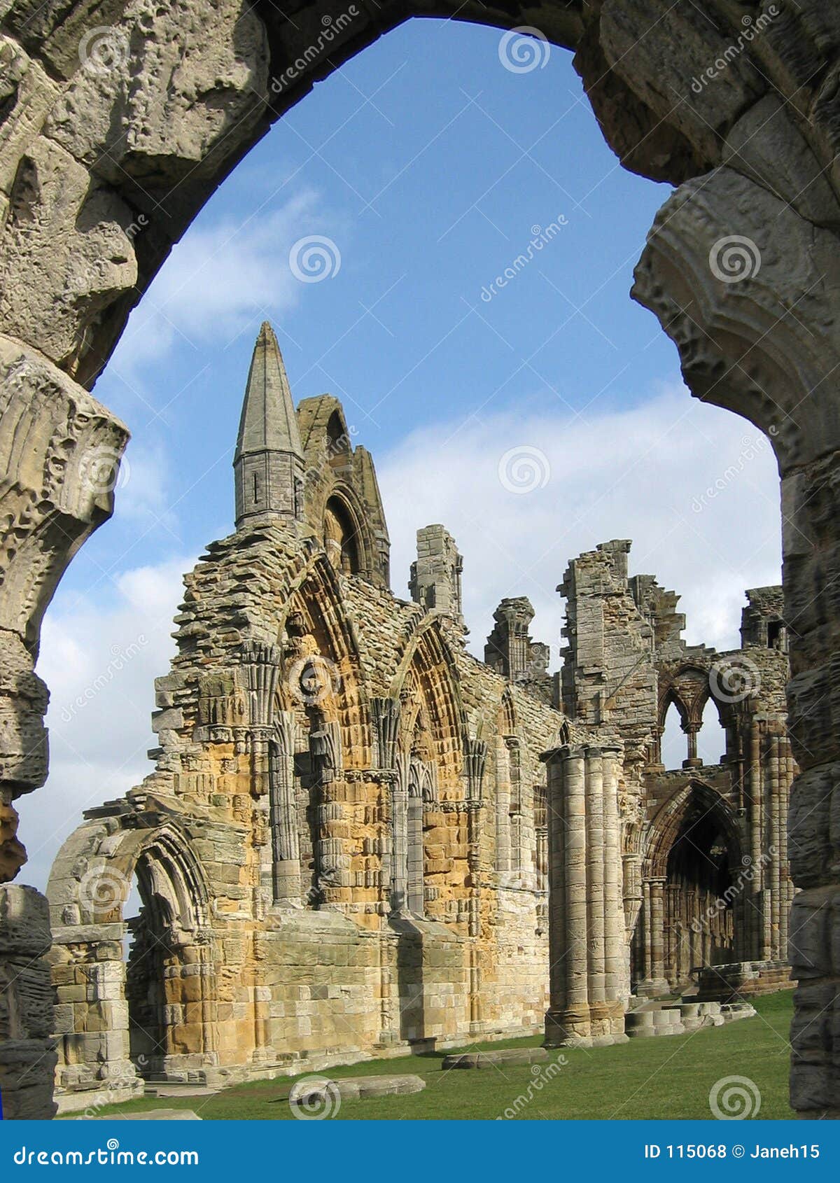 Whitby Abbey stock photo. Image of abbey, building, yorkshire - 115068