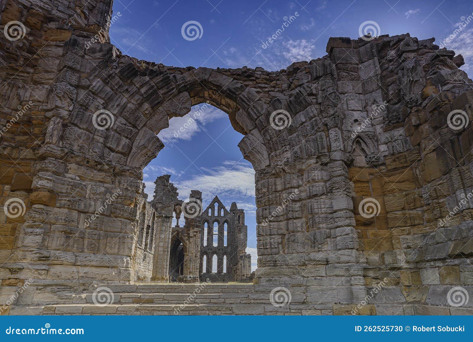 Whitby, Beautiful Old Ruins Stock Photo - Image of whitby, landmark ...