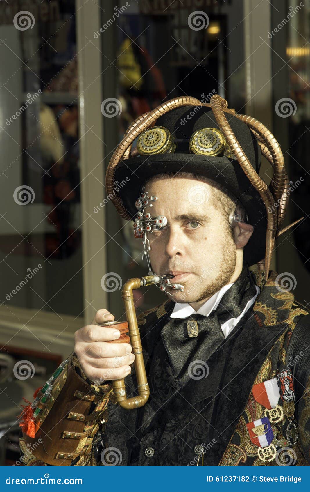 Whitby Goth Weekend Techno-Punk Redaktionelles Stockfotografie - Bild ...