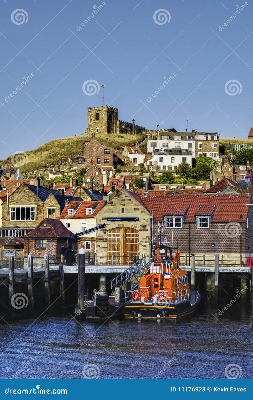 Whitby lifeboat stock image. Image of england, craft - 11176923