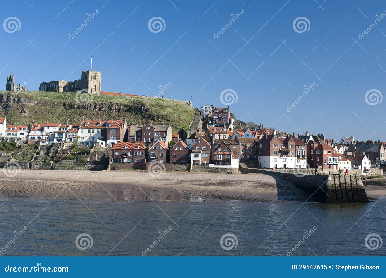 Whitby in North Yorkshire stock image. Image of quaint - 29547615