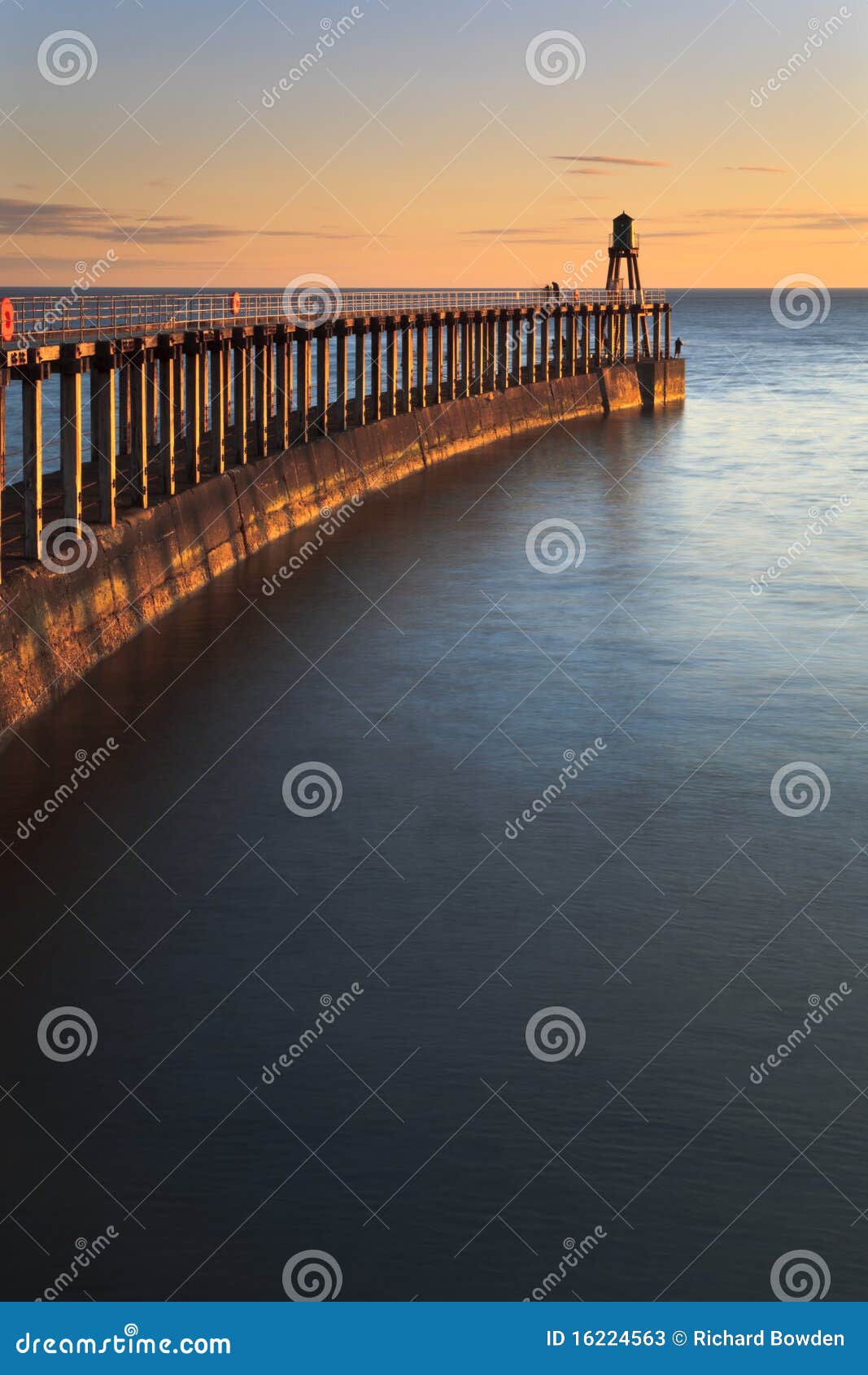 Whitby Pier 6 stock image. Image of landscape, pier, scenic - 16224563