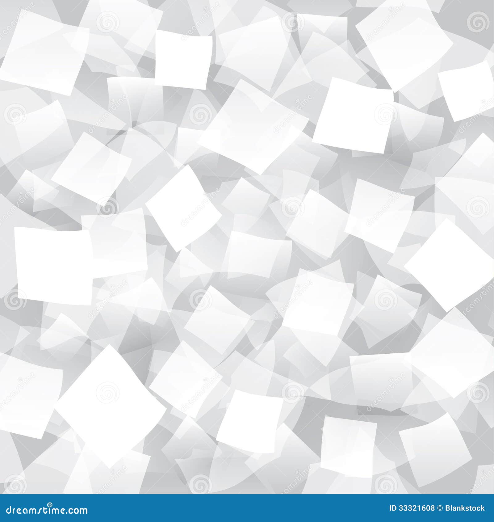 White Abstract Background with Geometrical Objects Stock Vector ...