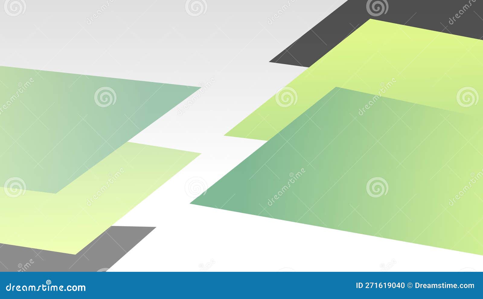 White Abstract Background for Presentation, Banner, with Simple Green ...
