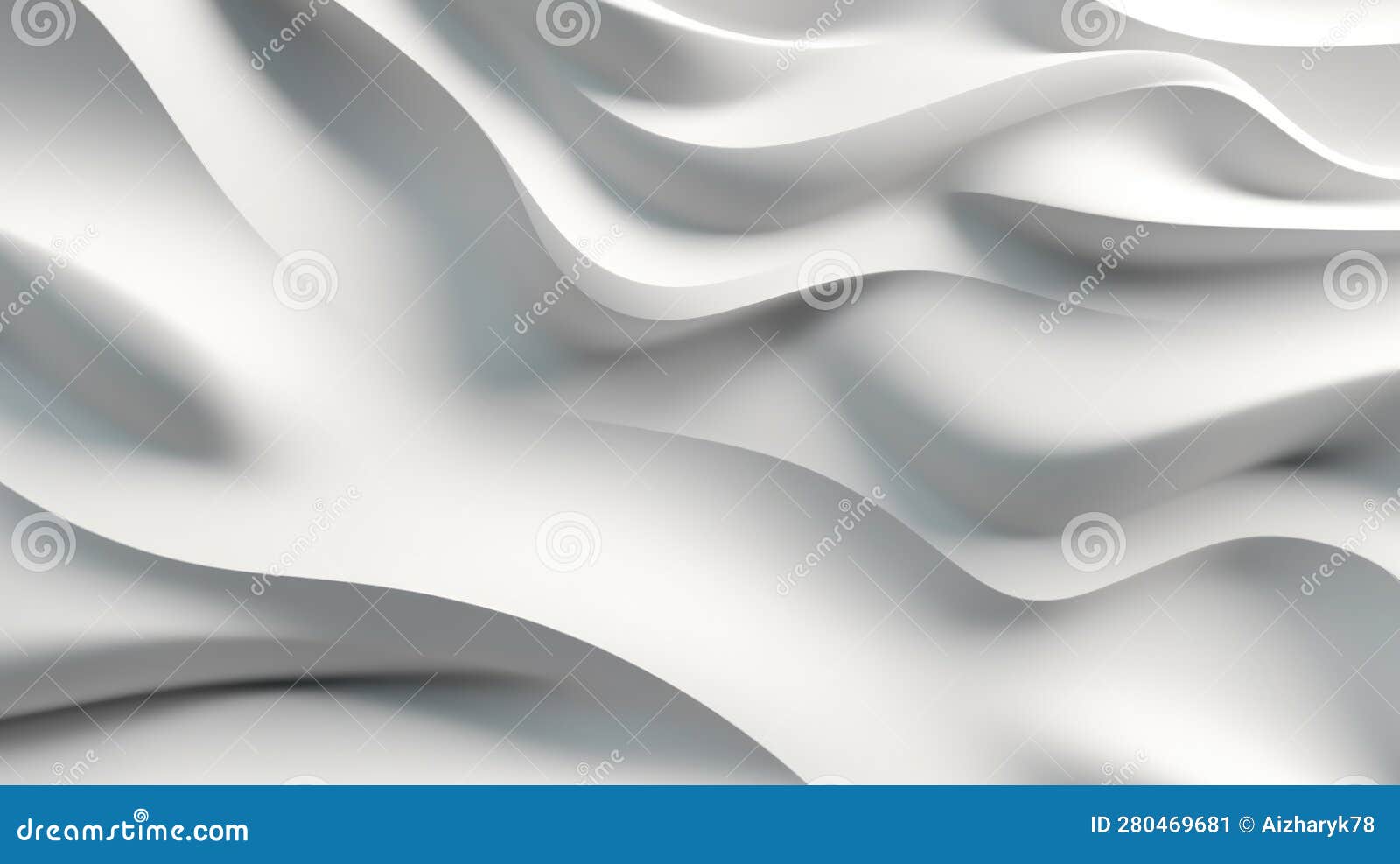 White Abstract Background of Waves Stock Illustration - Illustration of ...