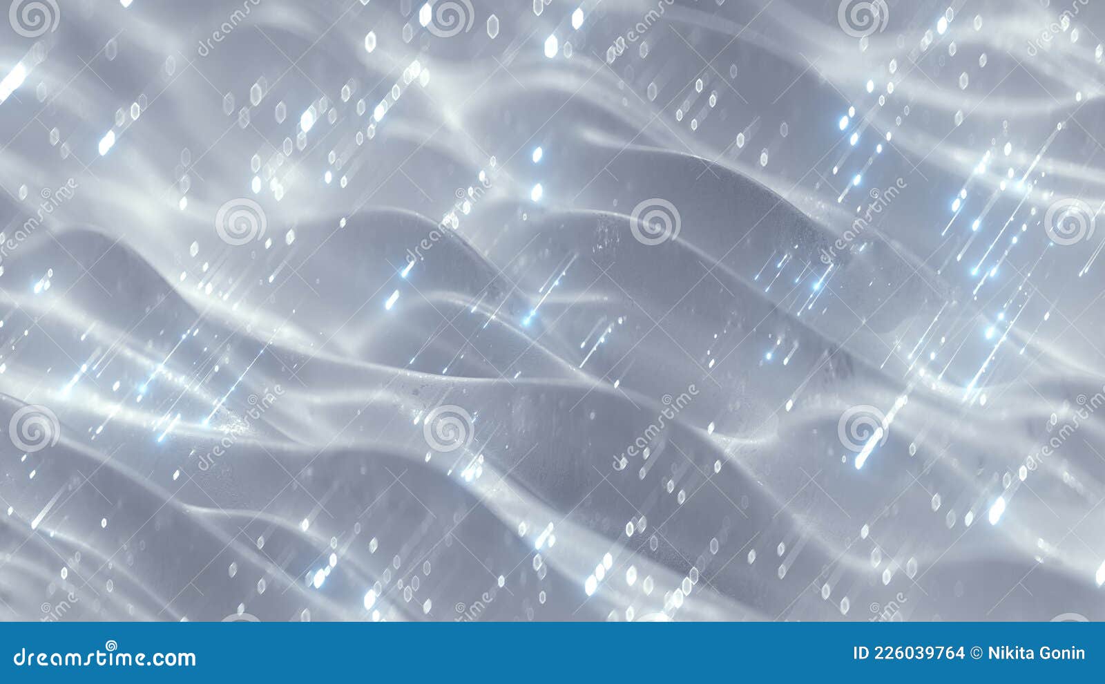 White Abstract Futuristic Technology Background 3D Rendering Stock ...