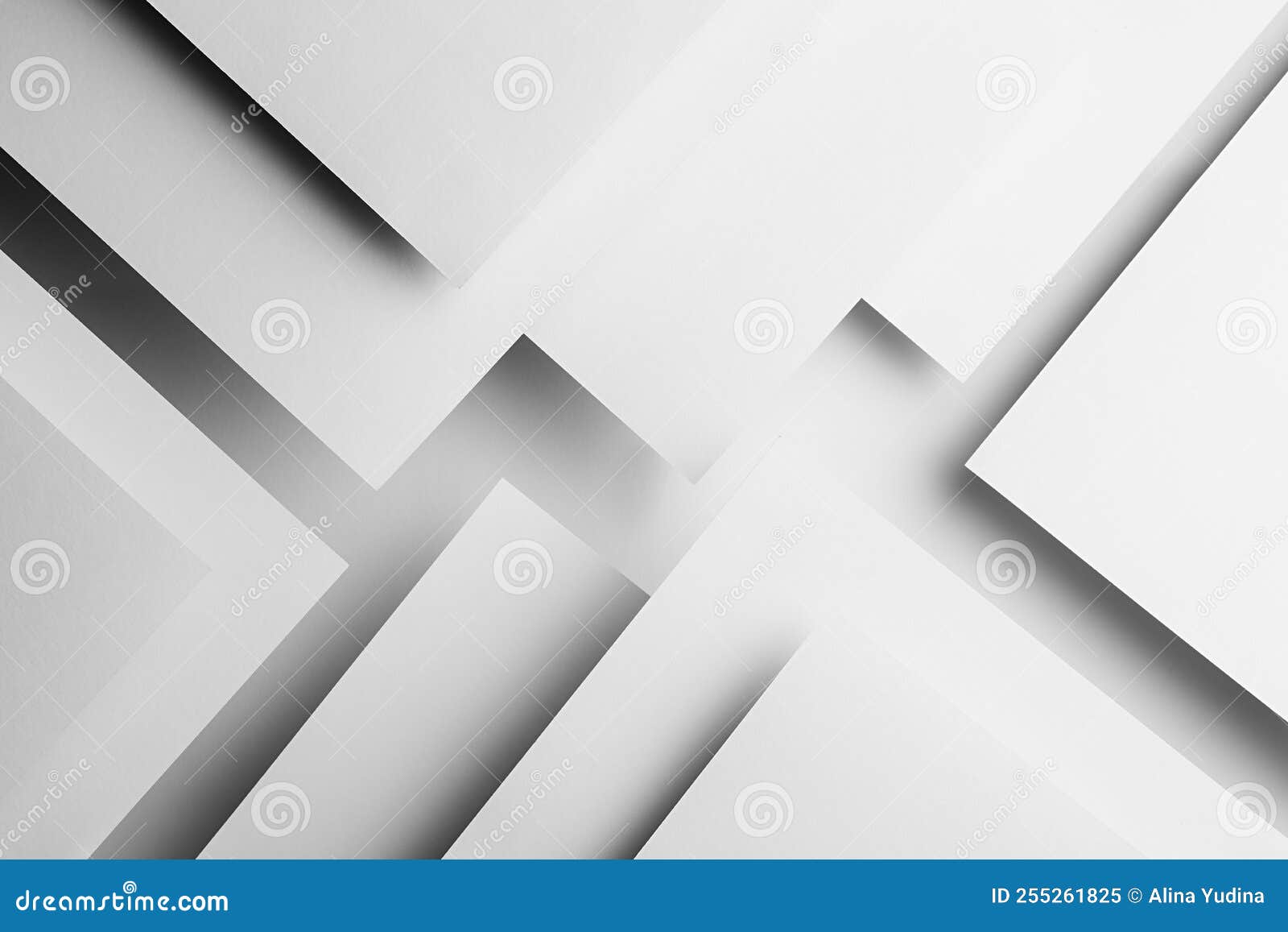 White Abstract Geometric Background with Fly White Surfaces As Stylish ...