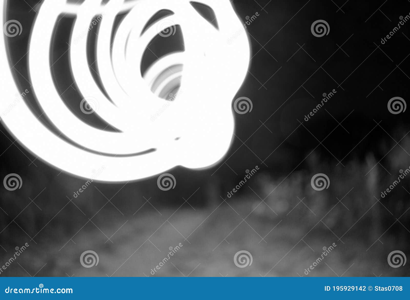 White Abstract Light Circles Background Stock Illustration ...