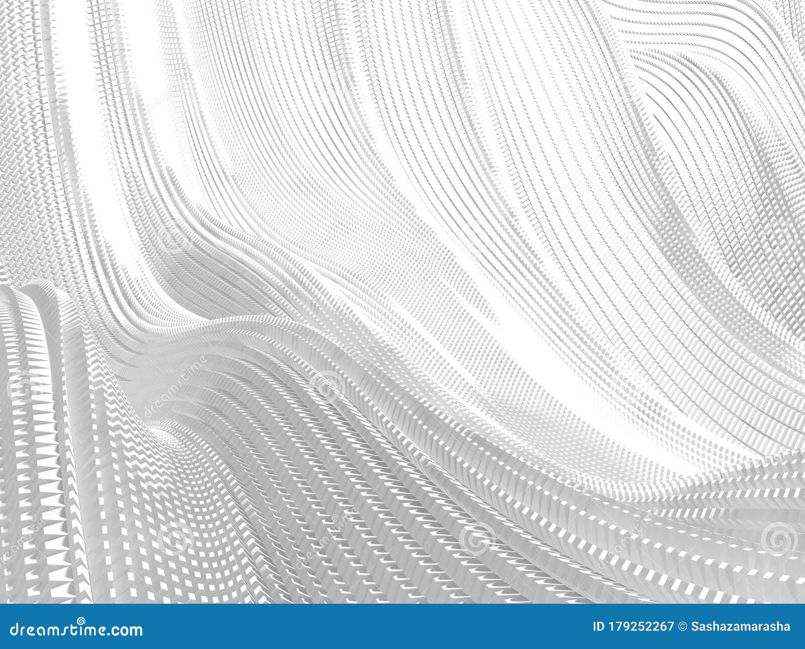 White Abstract Liquid Wavy Background Stock Illustration - Illustration ...