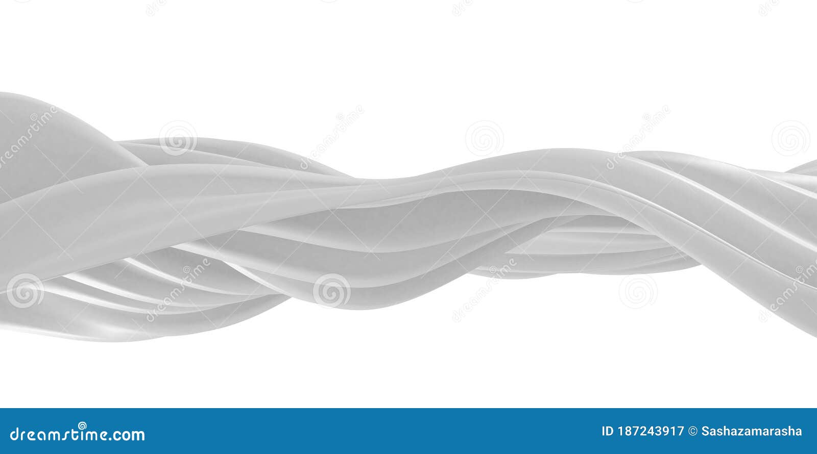 White Abstract Liquid Wavy Background Stock Illustration - Illustration ...