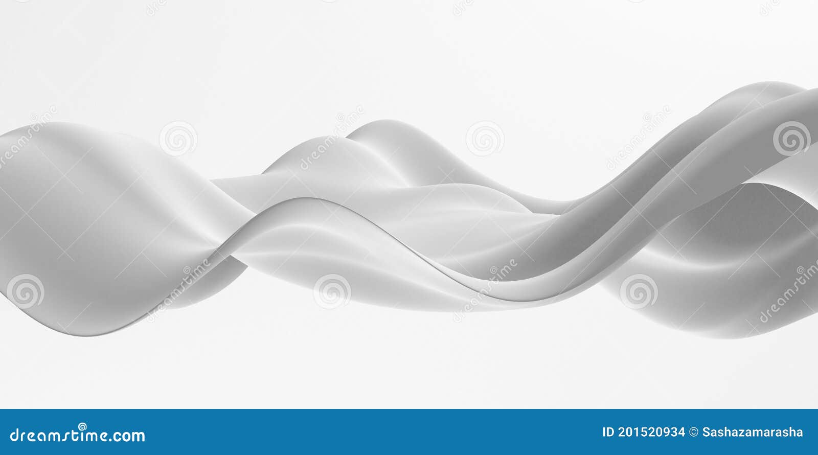 White Abstract Liquid Wavy Background Stock Illustration - Illustration ...