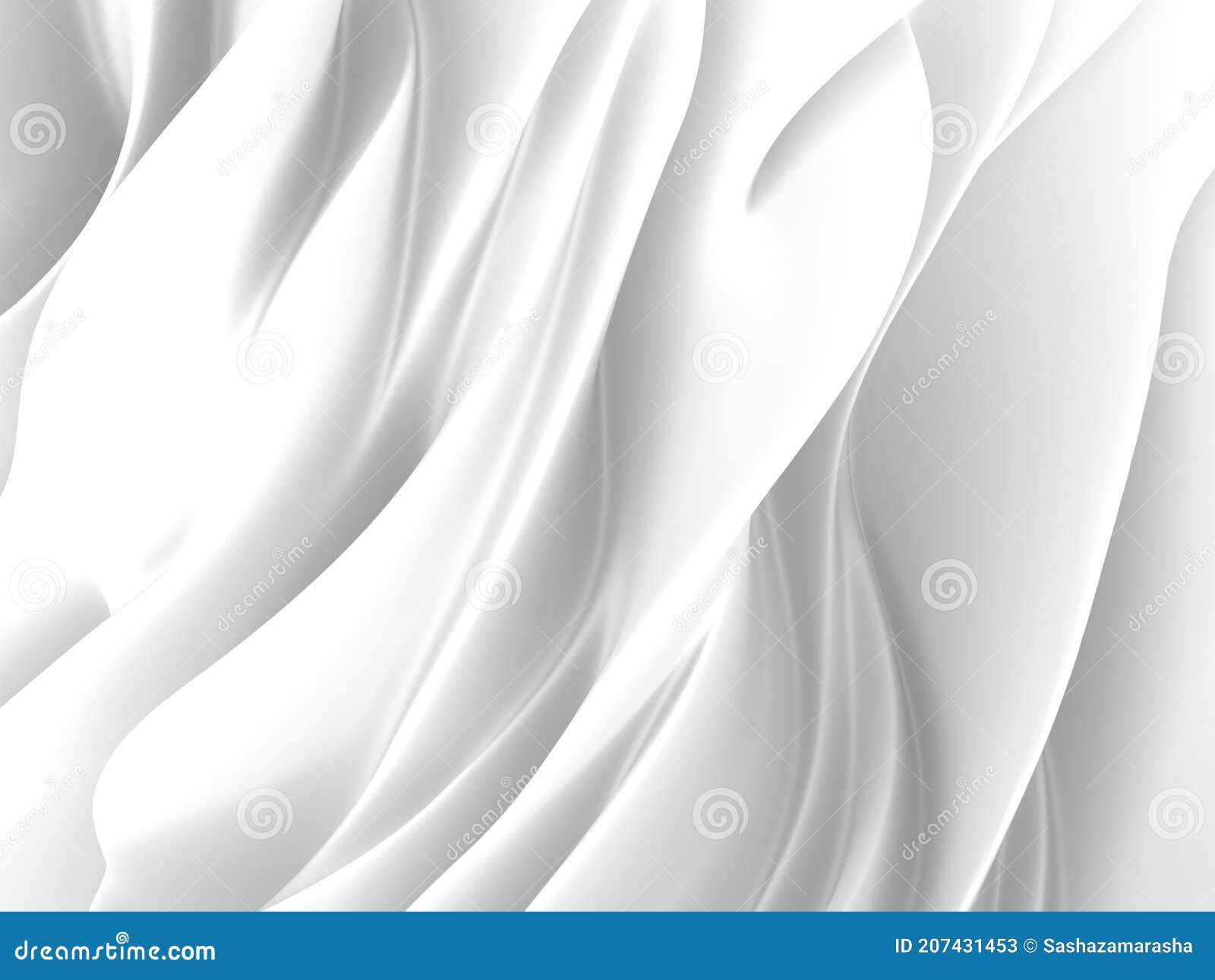 White Abstract Liquid Wavy Background Stock Illustration - Illustration ...