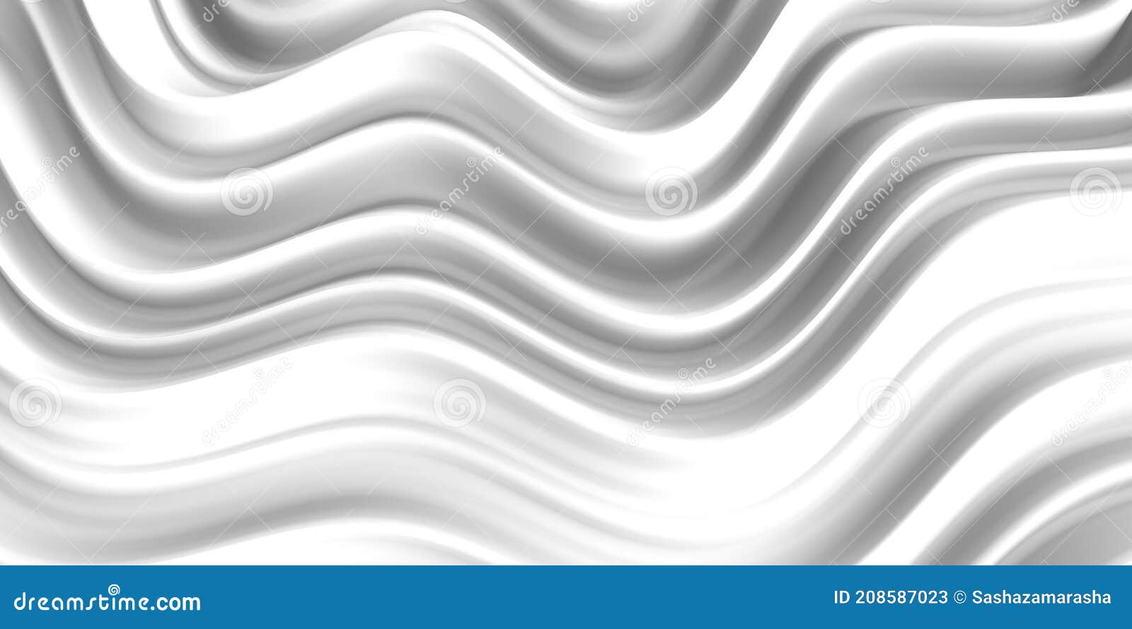 White Abstract Liquid Wavy Background Stock Illustration - Illustration ...