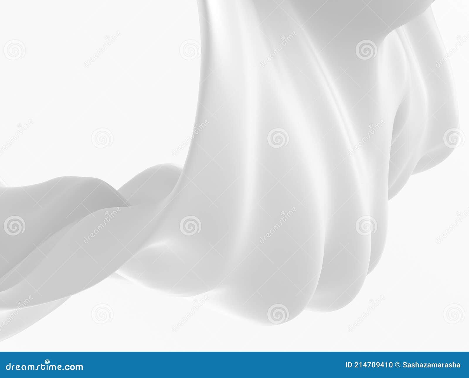 White Abstract Liquid Wavy Background Stock Illustration - Illustration ...