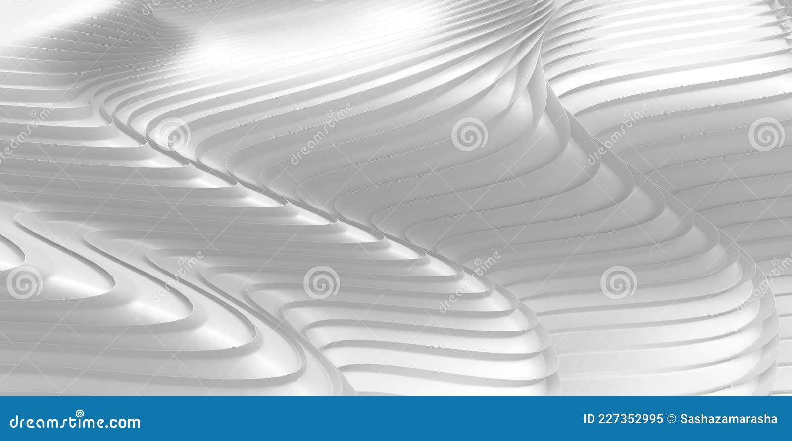White Abstract Liquid Wavy Background Stock Illustration - Illustration ...