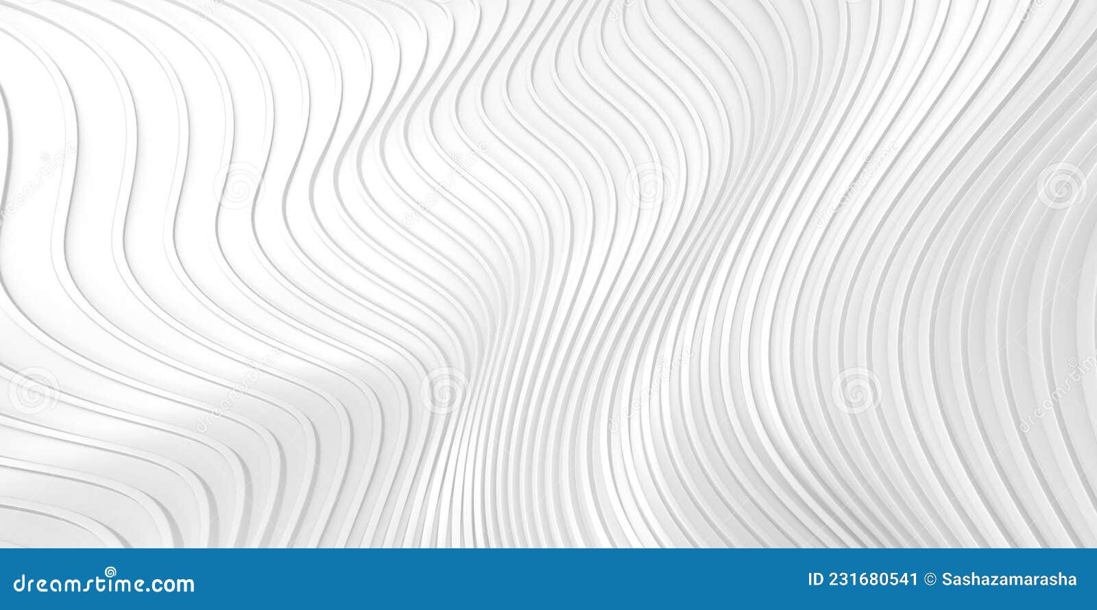 White Abstract Liquid Wavy Background Stock Illustration - Illustration ...