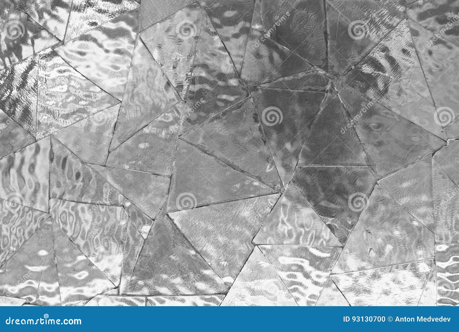 White Abstract Mirror Mosaic Background Stock Illustration ...