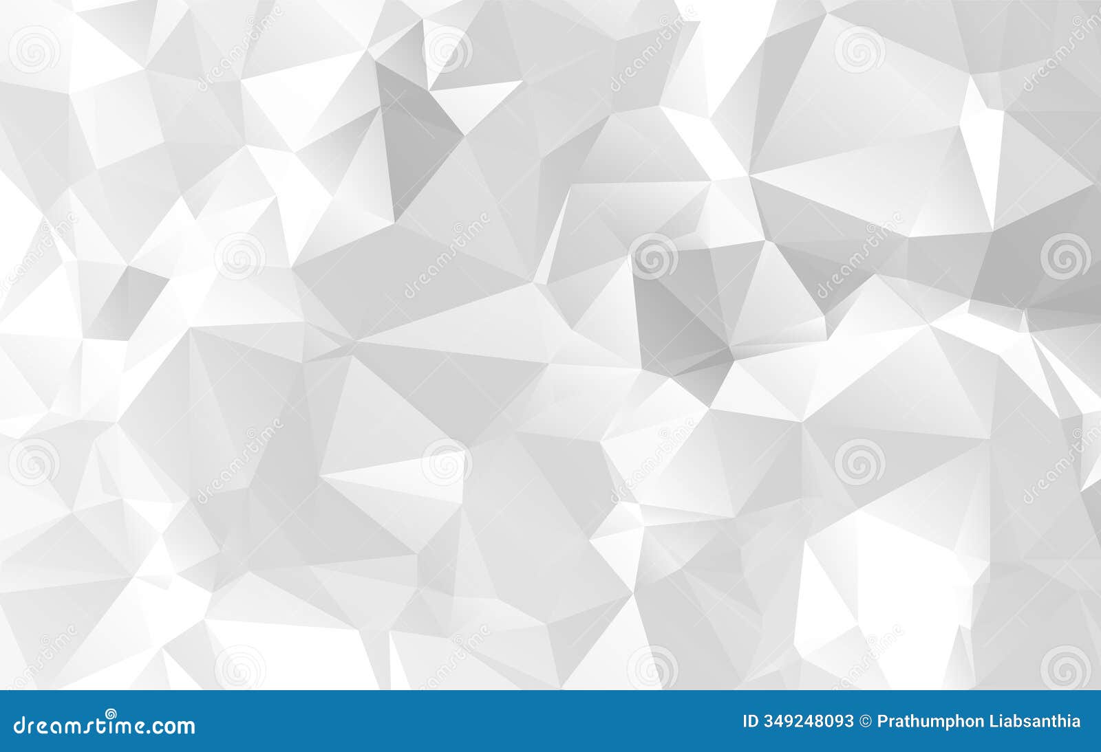 White Abstract Polygon Background. Lowpoly Backdrop Stock Vector ...