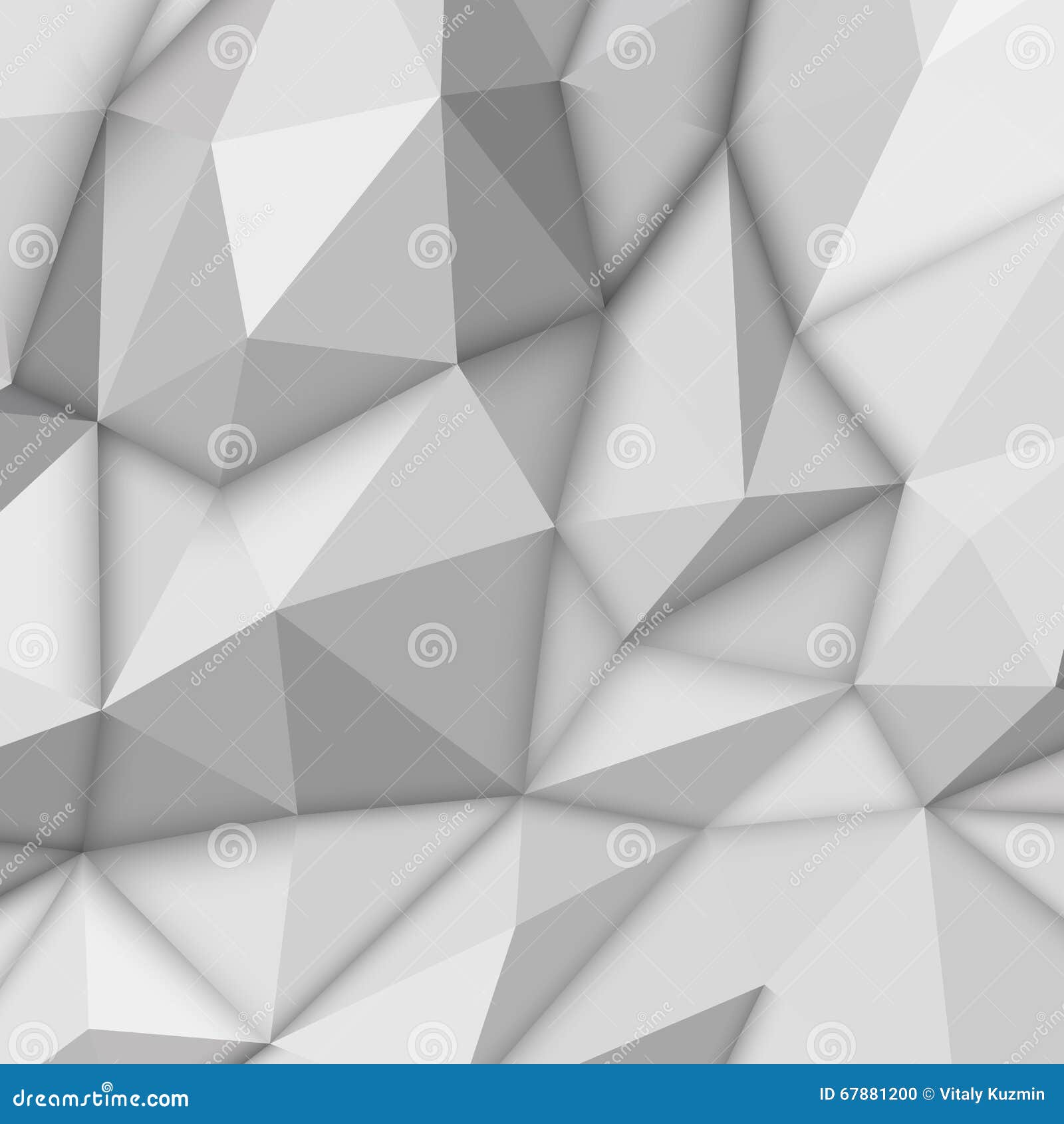 White Abstract Polygonal Background Stock Vector - Illustration of ...