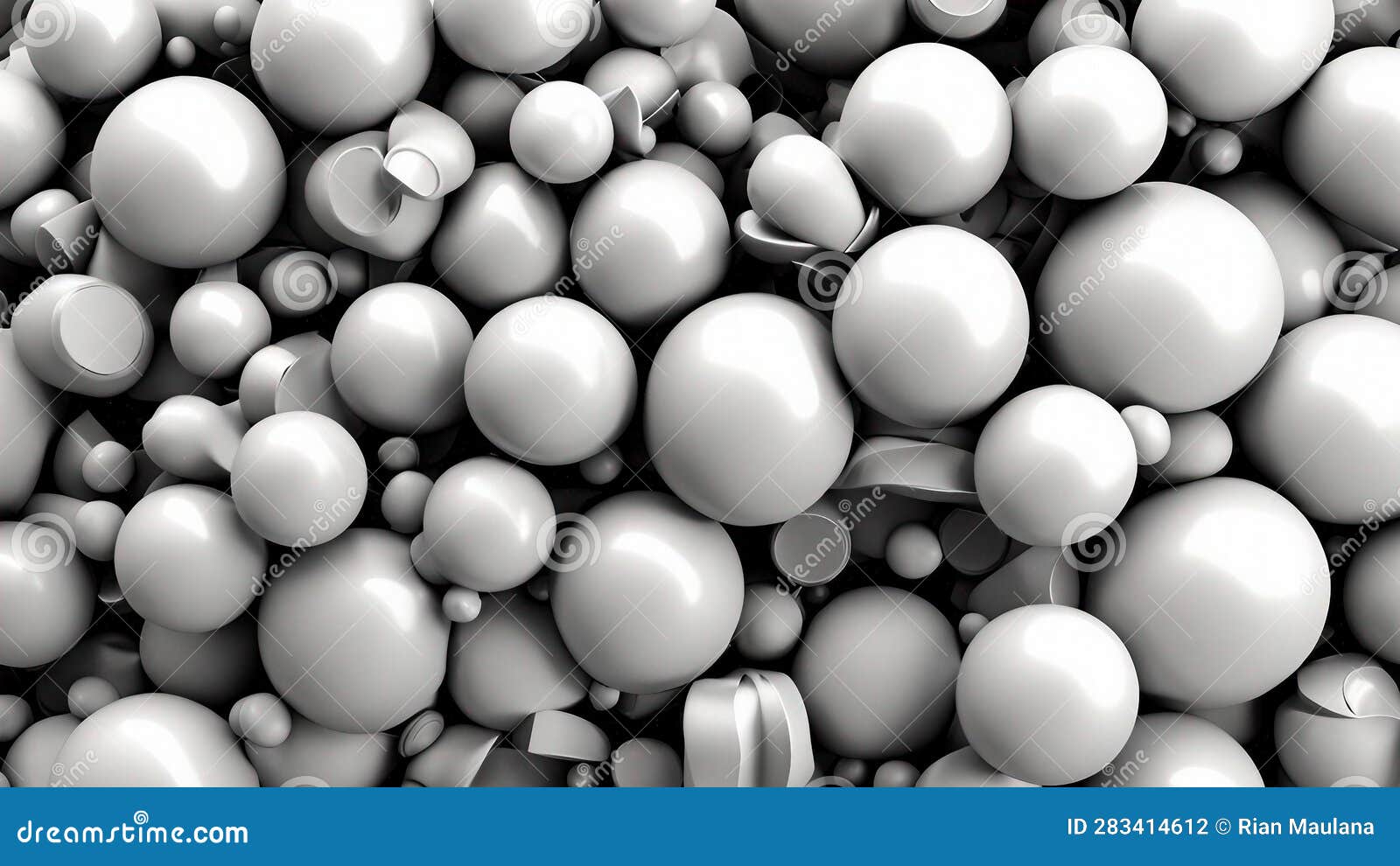 White Abstract Realistic Circle Texture Background Stock Illustration ...