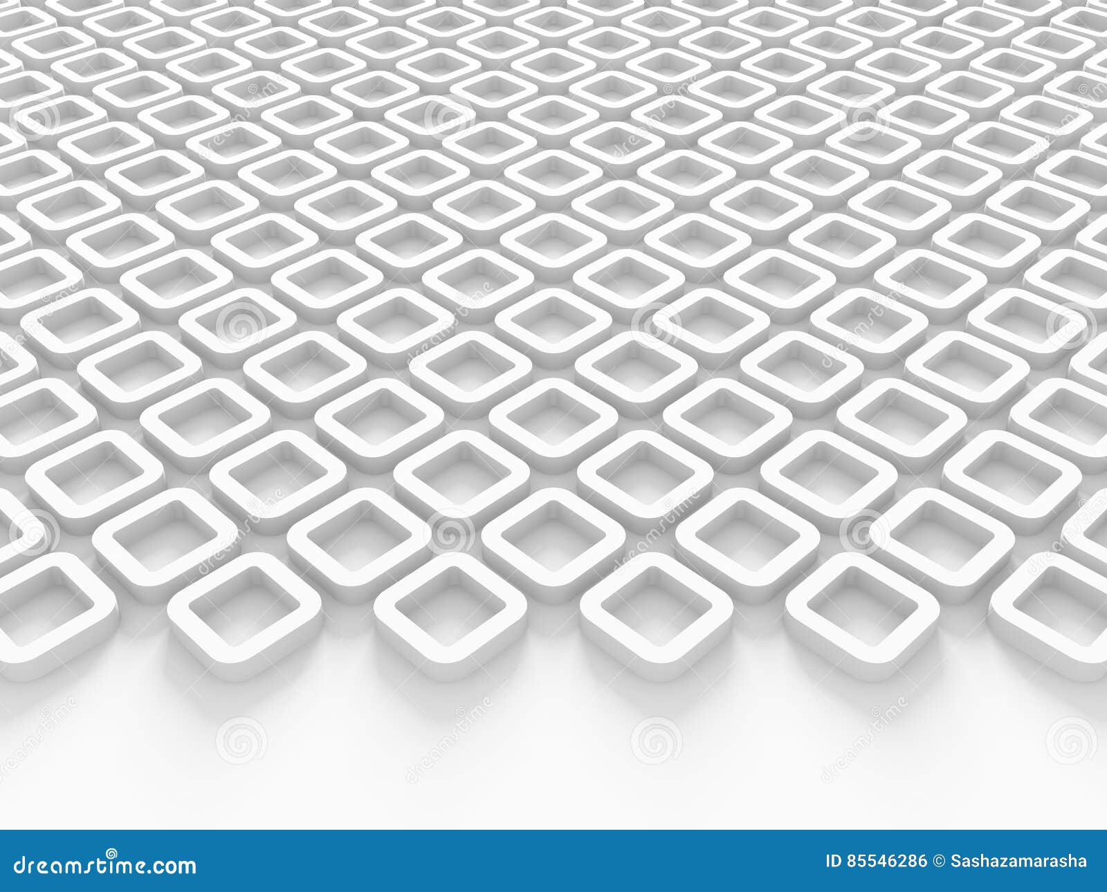 White Abstract Squares Design Background Stock Illustration ...