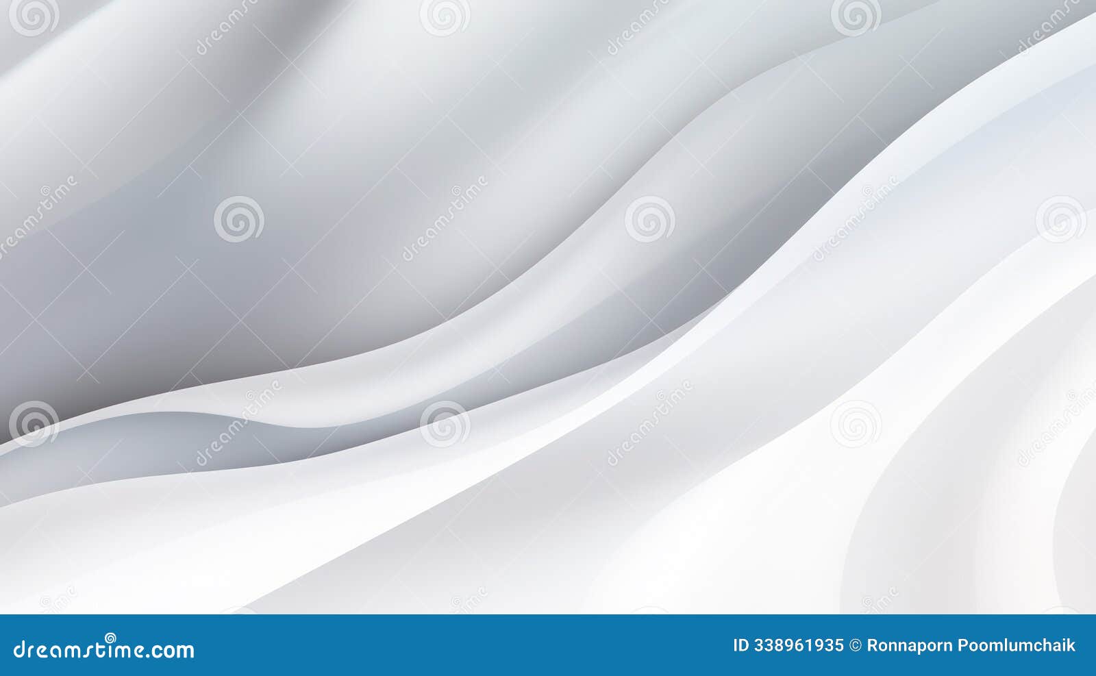 A White Abstract Swirl on a Plain White Background Stock Illustration ...