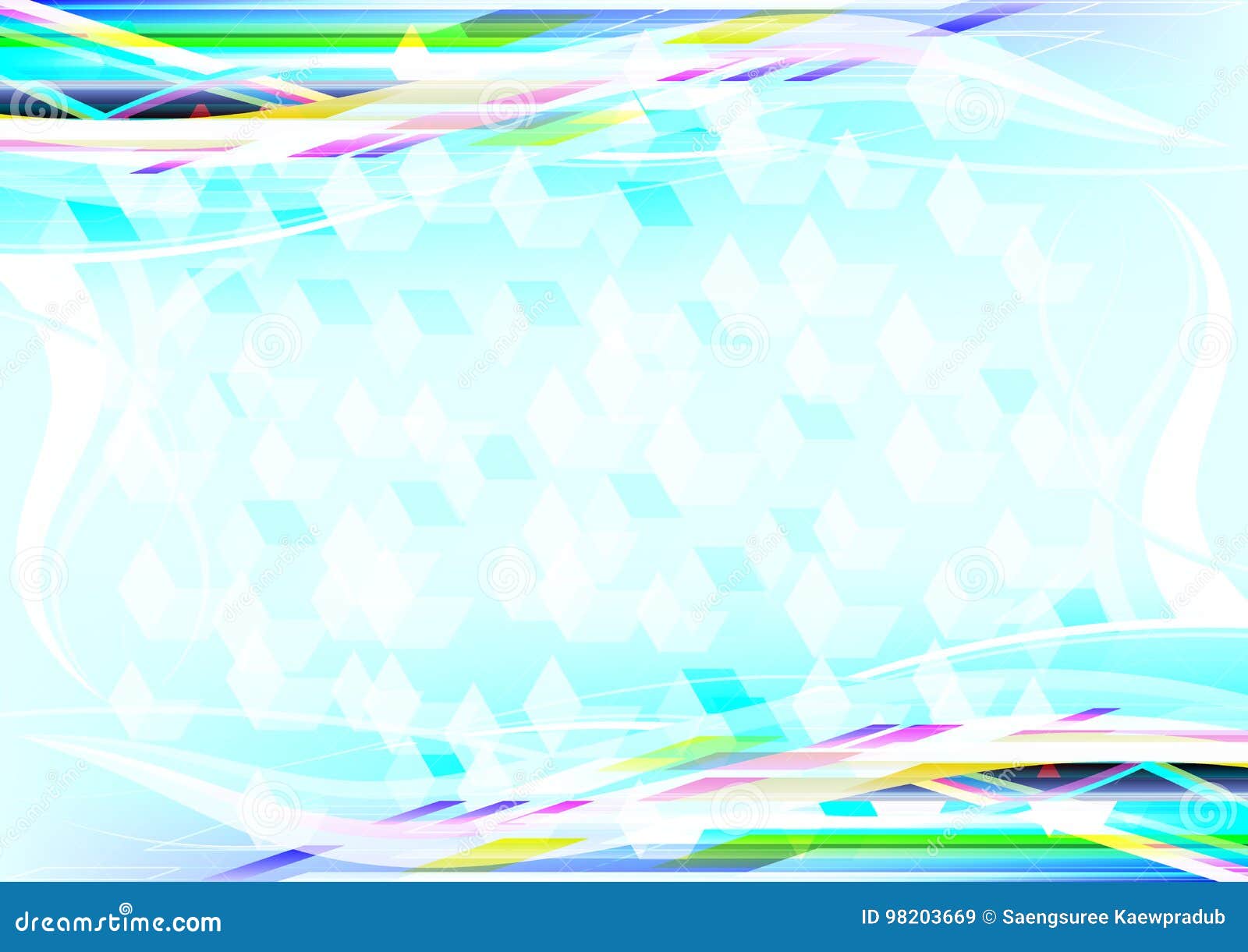 White Abstract Technology Background Stock Illustration - Illustration ...