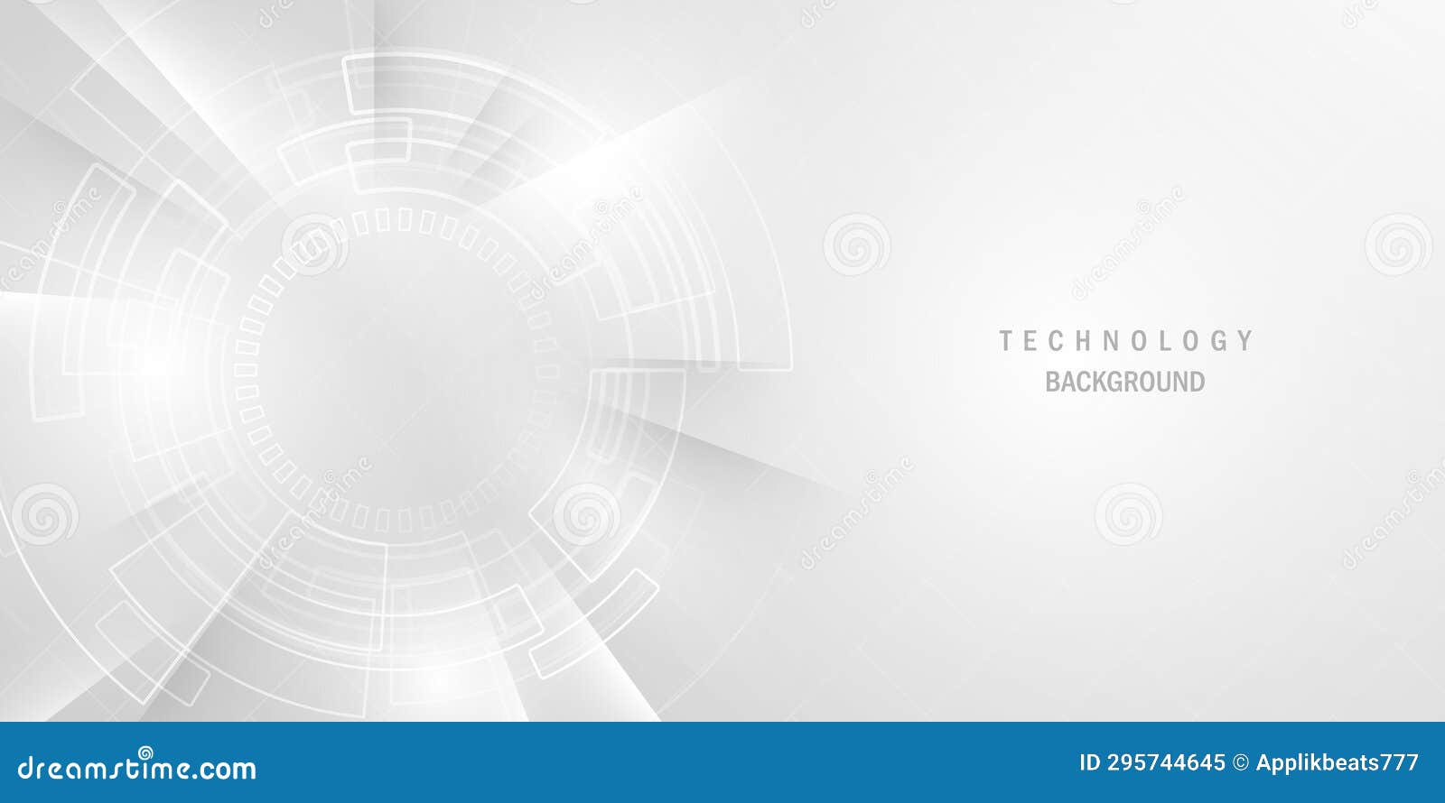 White Abstract Technology Background Modern Design Vector Illustration ...