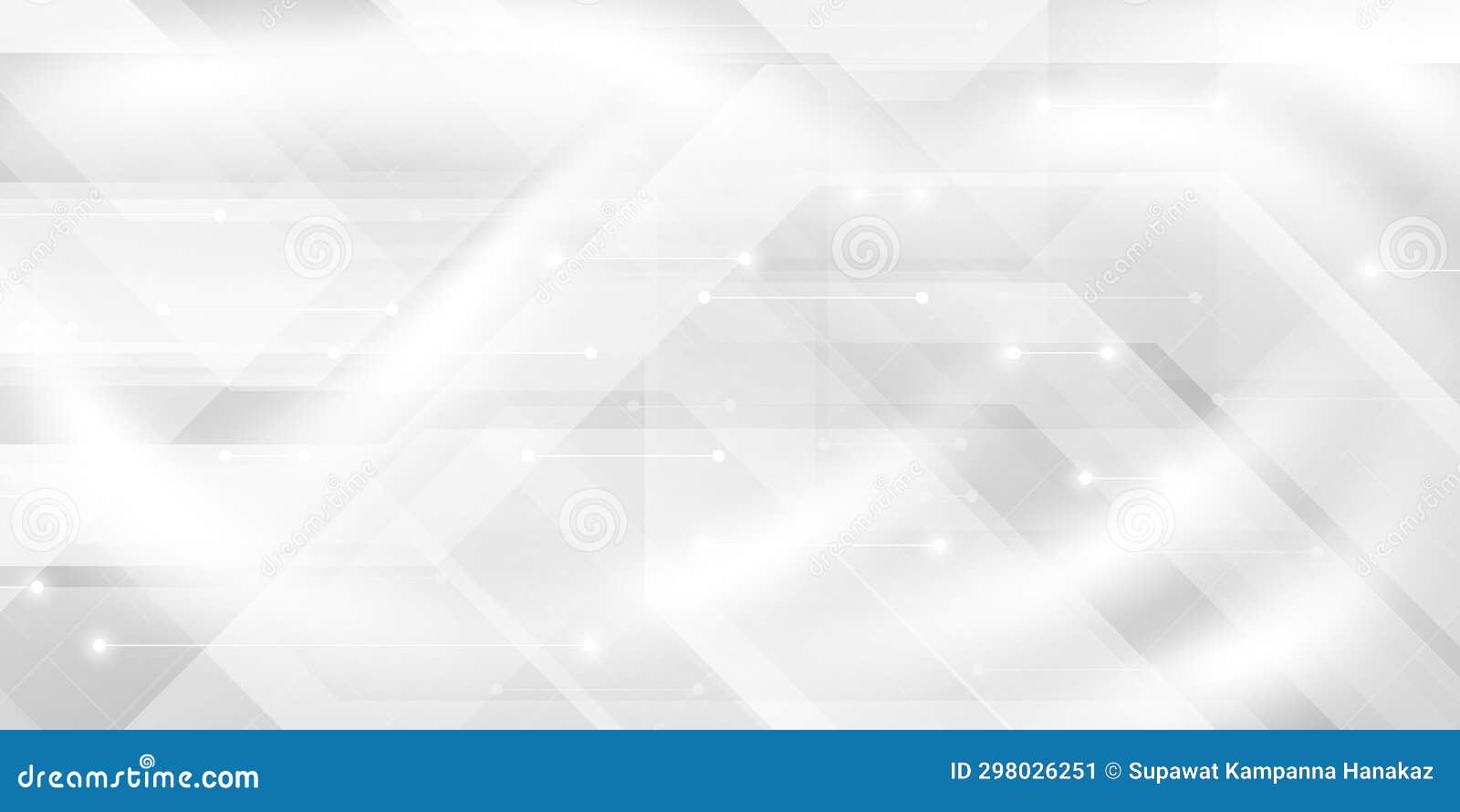White Abstract Technology Background Modern Design Vector Illustration ...