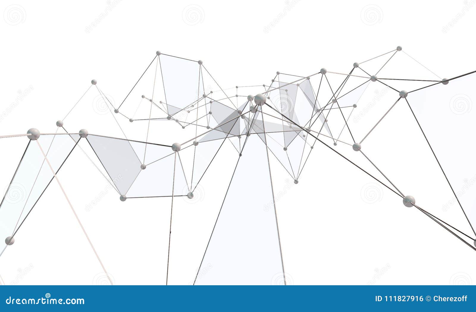 White Abstract Technology Background Stock Illustration - Illustration ...